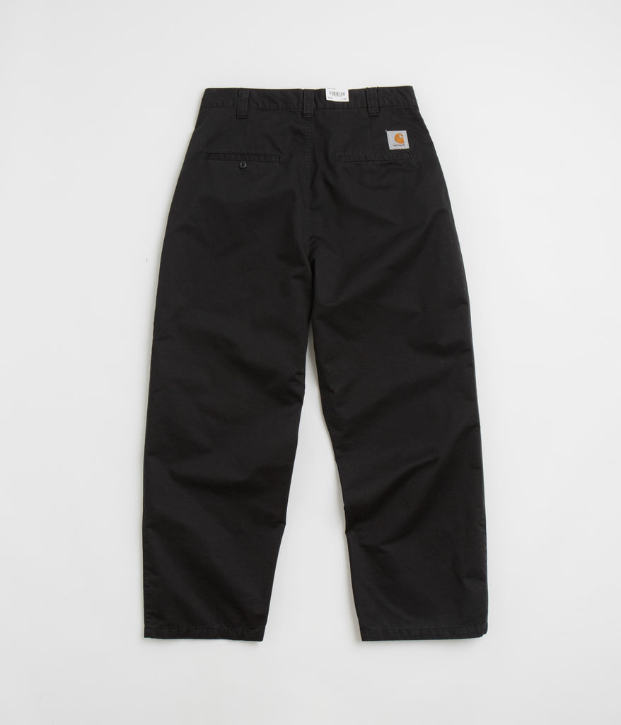 Carhartt Merrick Pants - Stone Washed Black | Always in Colour