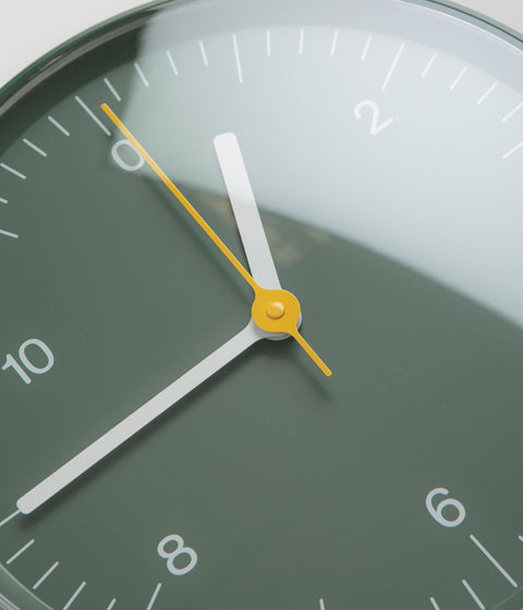 HAY Wall Clock - Green | Always in Colour