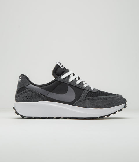 Nike Waffle Nav Shoes - Black / White - Off Noir | Always in Colour