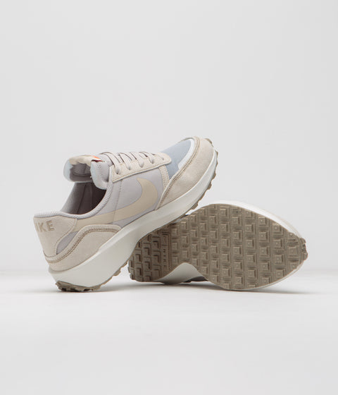 Nike Waffle Nav Shoes - Light Iron Ore / Sanddrift - Silver - Phantom ...