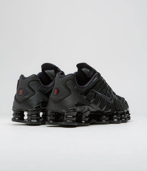 Nike Womens Shox TL Shoes - Black / Black - Metallic Hematite - Max Or | Always in Colour