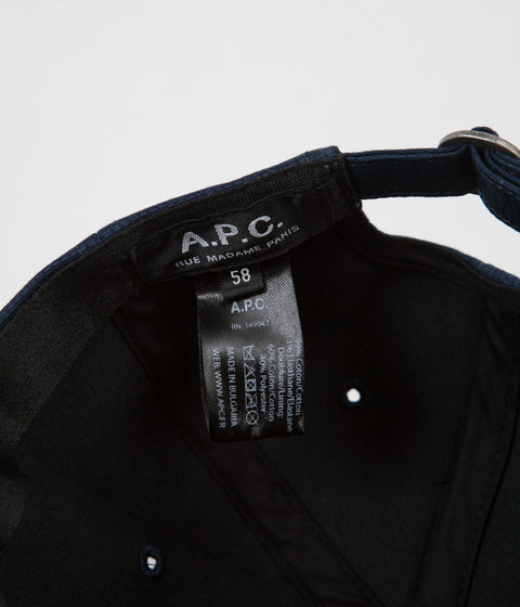 A.P.C. Aaron Cap - Navy | Always in Colour