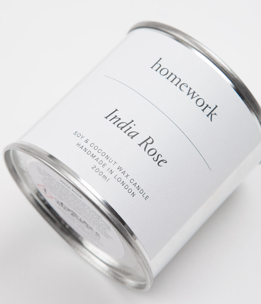 Homework Candle - India Rose | Always in Colour