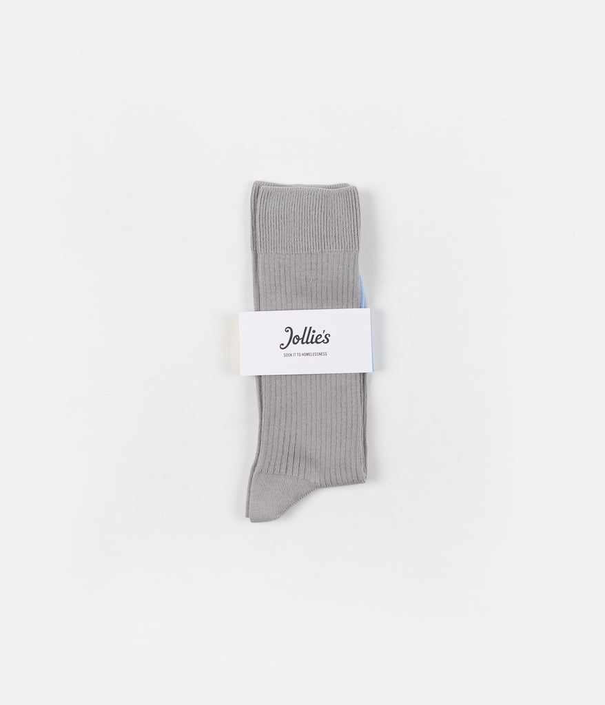 Jollie's Socks - Grey Dippers | Always in Colour