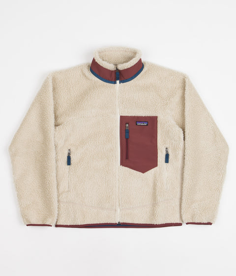 Patagonia Classic Retro-X Jacket - Dark Natural / Sequoia Red | Always ...