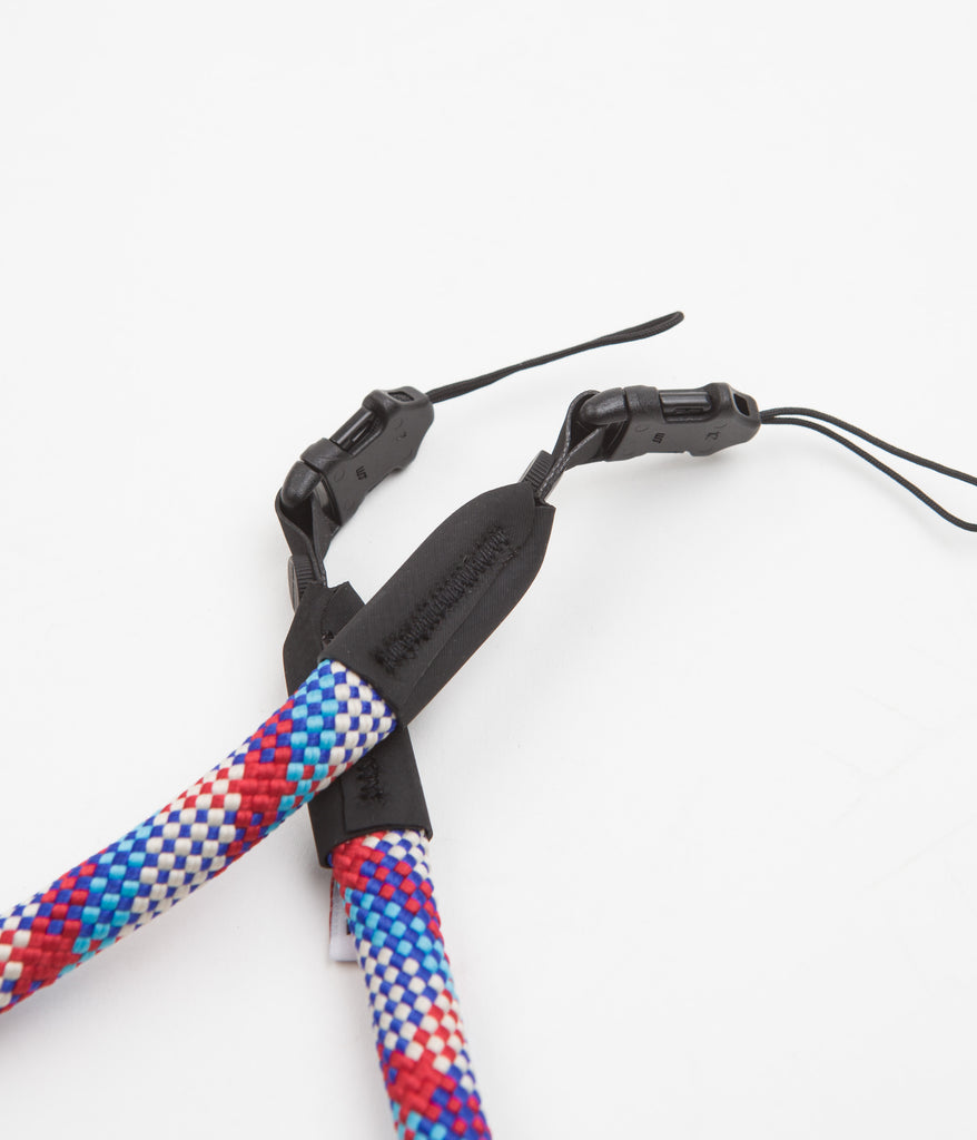 Topo Designs Camera Strap - Bone White / Blue | Always in Colour