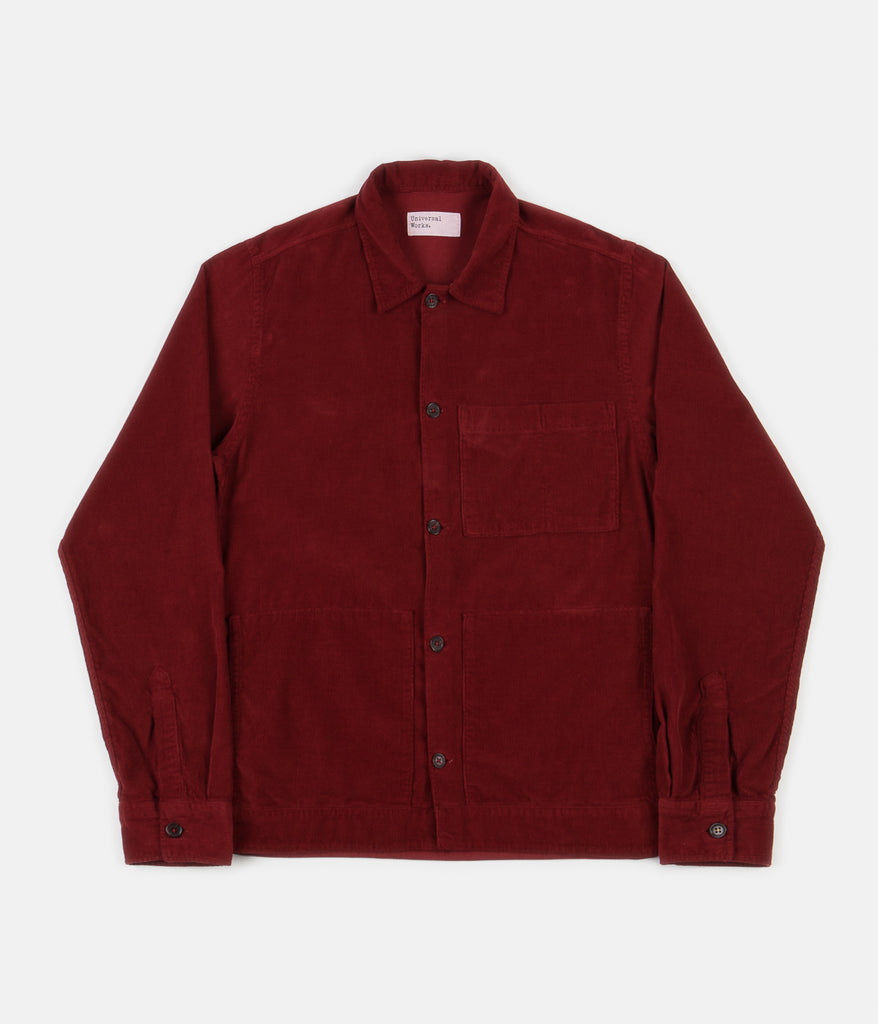 Universal Works Uniform Shirt - Claret | Always in Colour